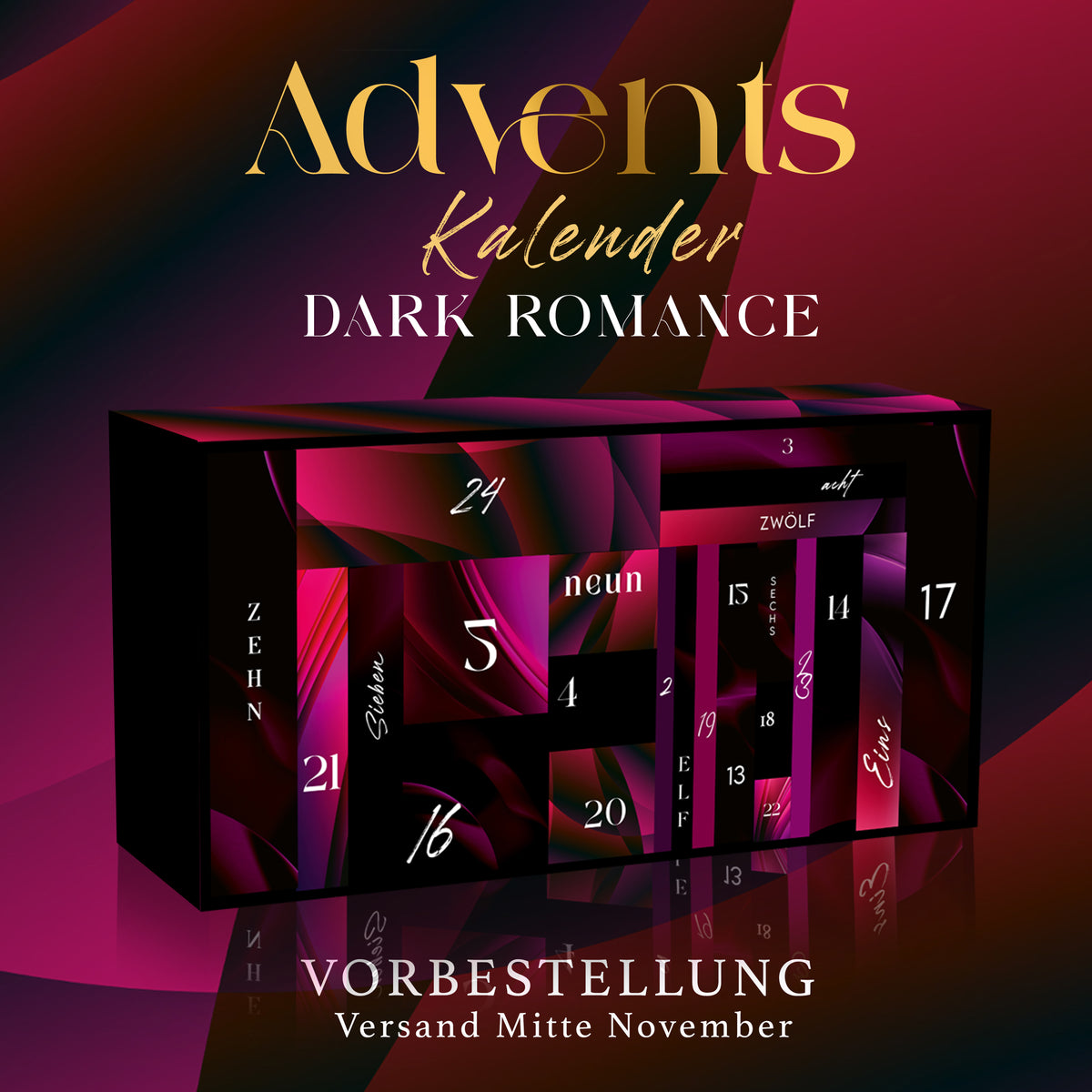 Limitierter ADVENTSKALENDER | DARK ROMANCE – D.C. ODESZA